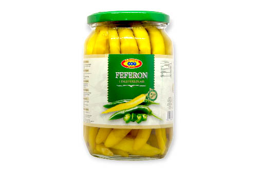 FEFERONI PICCANTI 680G PROGRES - Balkaniamo | Balkan Food Market ONLINE