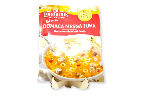 ZUPPA CASALINGA CON CARNE DOMACA MESNA JUHA PODRAVKA - Balkaniamo ...