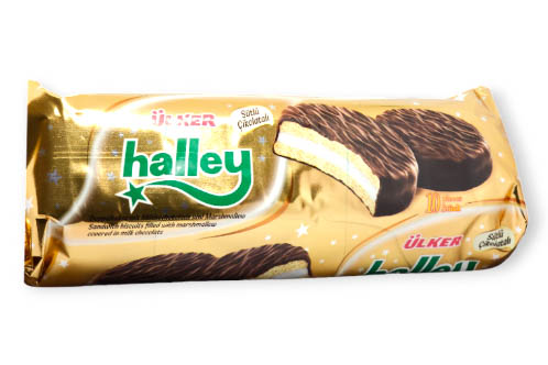 HALLEY BISCOTTO AL CIOCCOLATO CON MUNCHMALLOW CLASSIC 300G ULKER ...