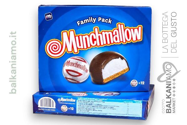 MUNCHMALLOW AL CIOCCOLATO MAX 210G JAFFA - Balkaniamo | Balkan Food ...