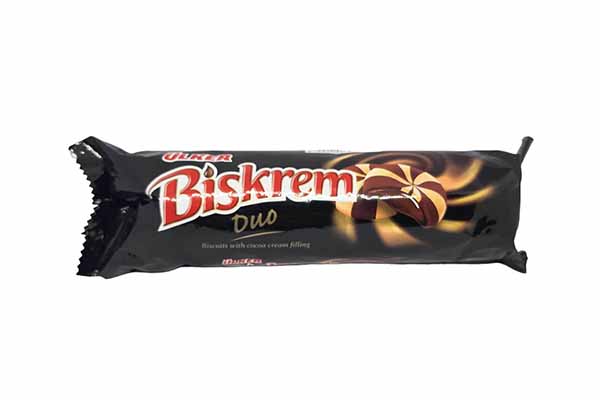 BISCOTTI BISKREM DUO CON CREMA AL CACAO 130G ULKER - Balkaniamo ...