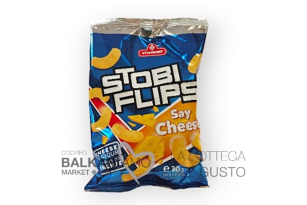 STOBI FLIPS AL FORMAGGIO 30G VITAMINKA - Balkaniamo | Balkan Food ...